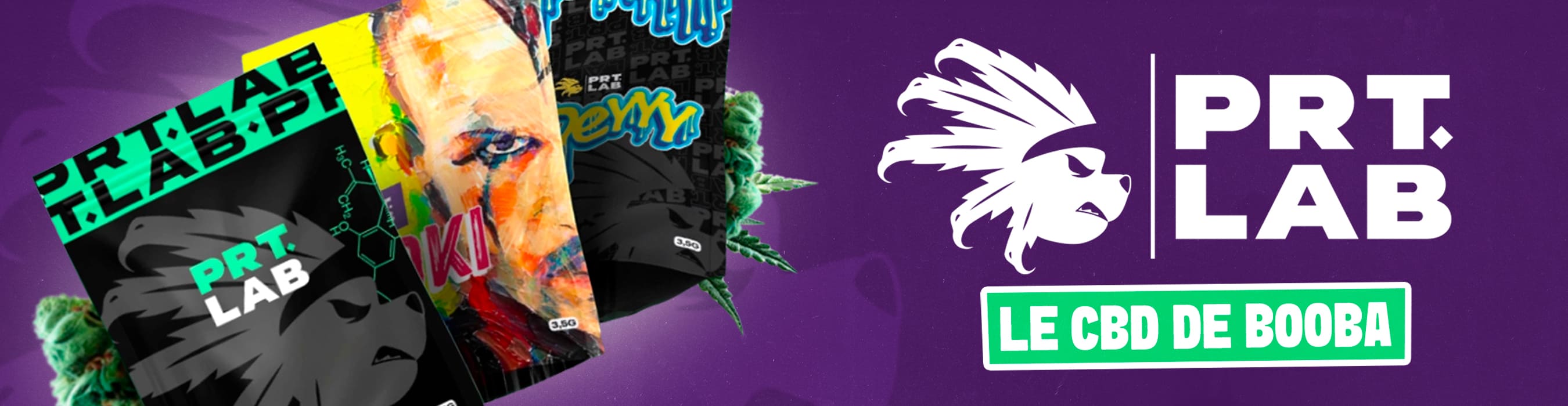 Découvrez les produits CBD de Booba : Prt Lab, Prix & Avis